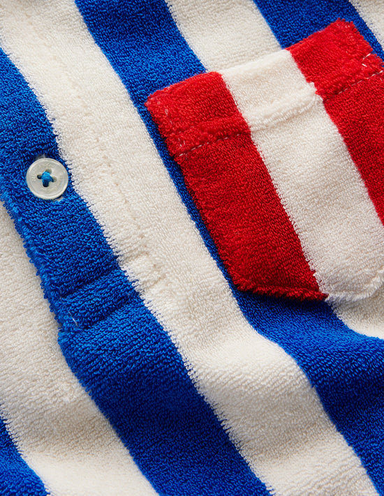 Polo en éponge-Hotchpotch rouge | Boden FR